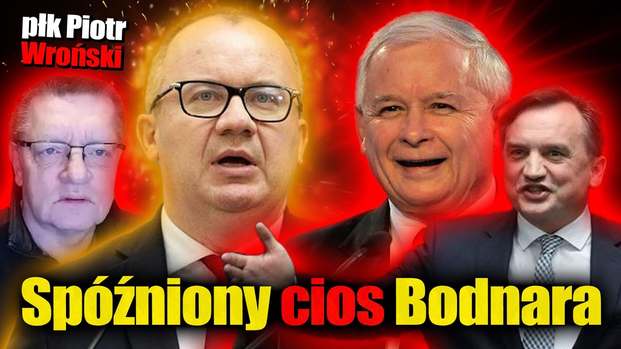 Spóźniony cios Bodnara. Minister sprawiedliwości wysłał ziobrystów z PK ...