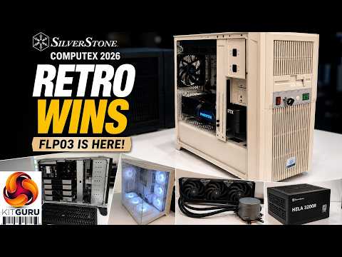 SilverStone Goes Retro Again! FLP03 Leads The Charge | Computex 2026