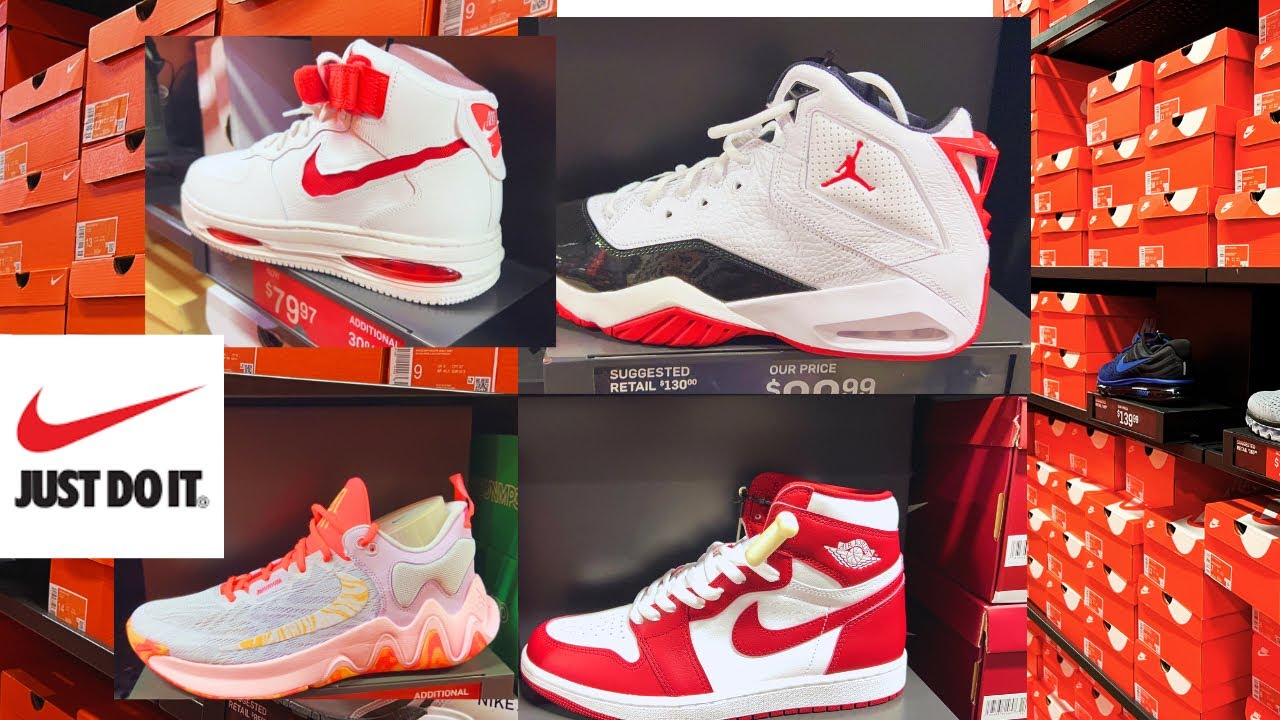 NIKE FACTORY STORE BEST SNEAKERS SHOE for MEN'S & WOMEN'S ~SHOP WITH ME ...