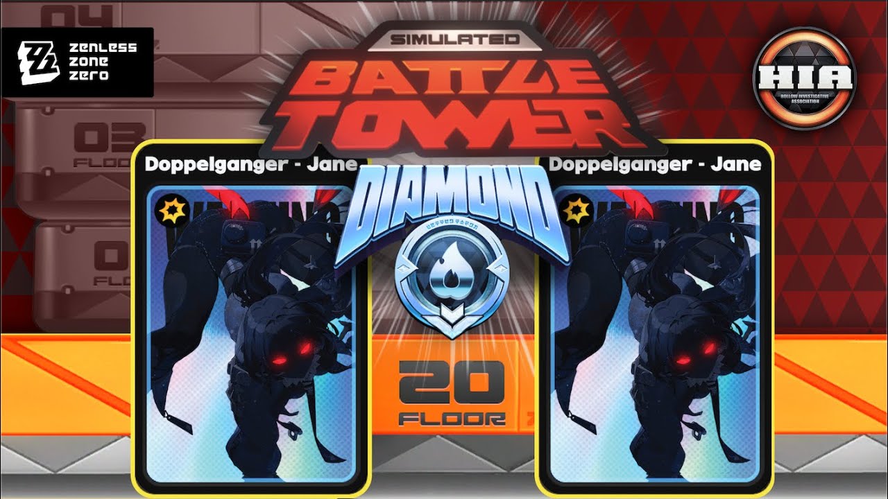 Floor 20 | Battle Tower: Diamond | Zenless Zone Zero - ZZZ - YouTube