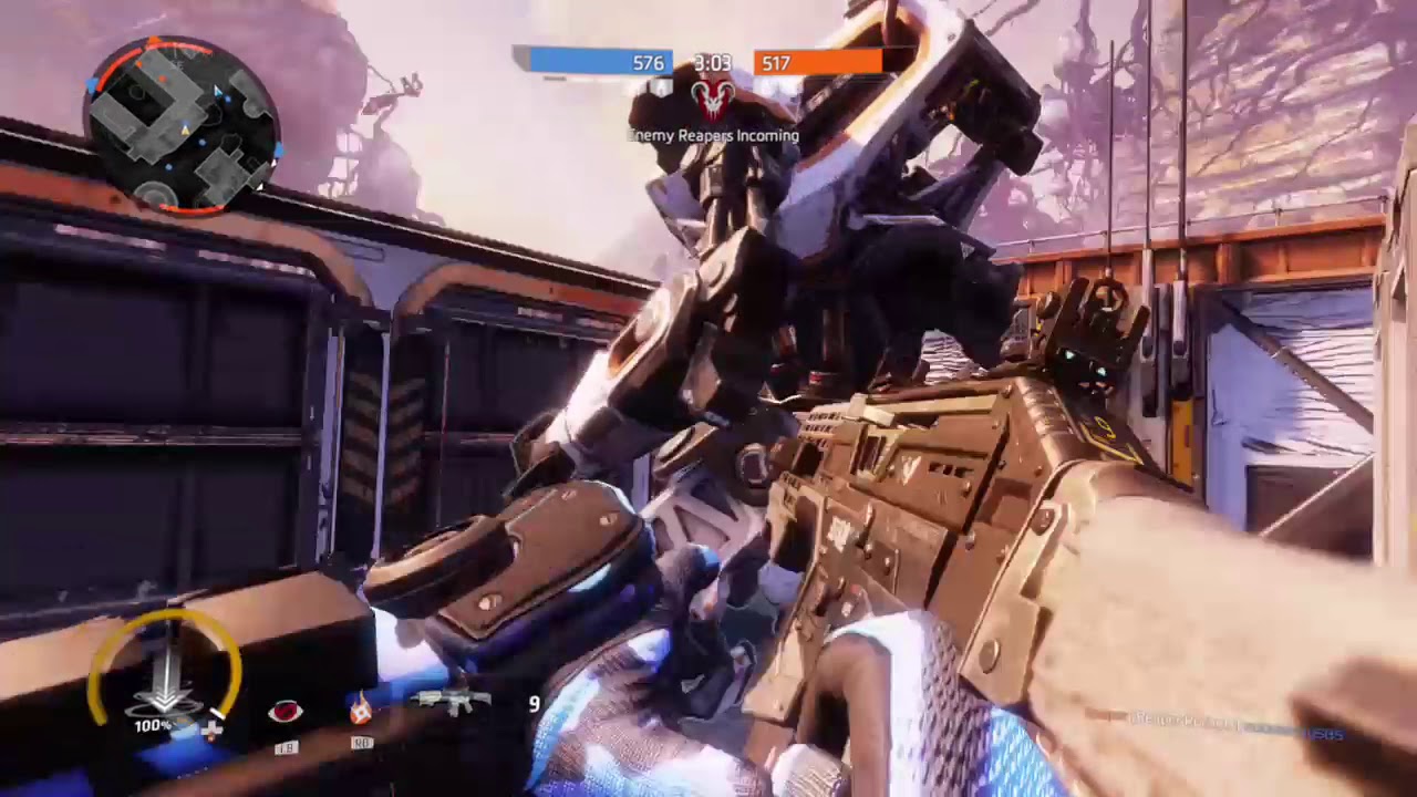 Titanfall 2- Helping out a reaper - YouTube