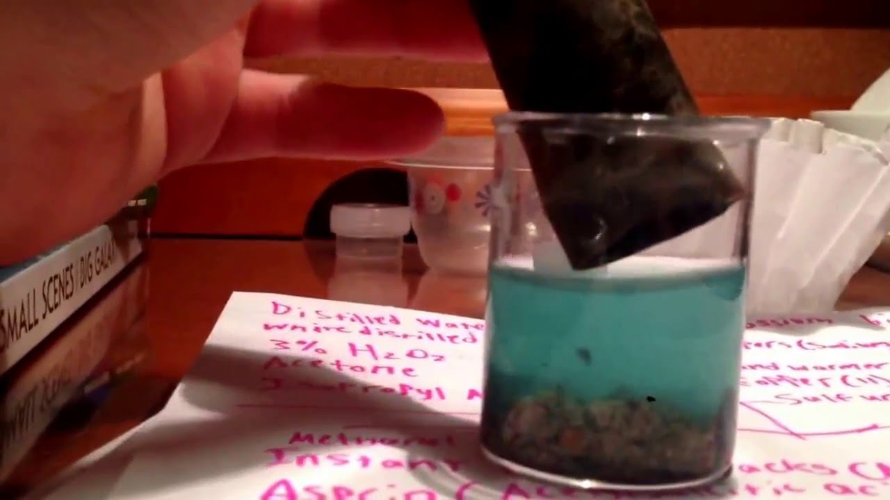 Silver Tree experiment - YouTube