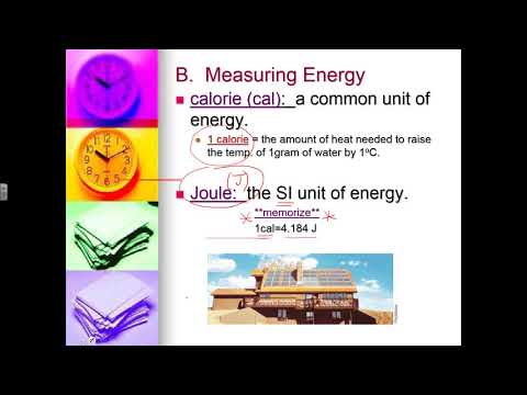Unit 2: Energy & Scientific Measurement (Energy Changes in Matter ...