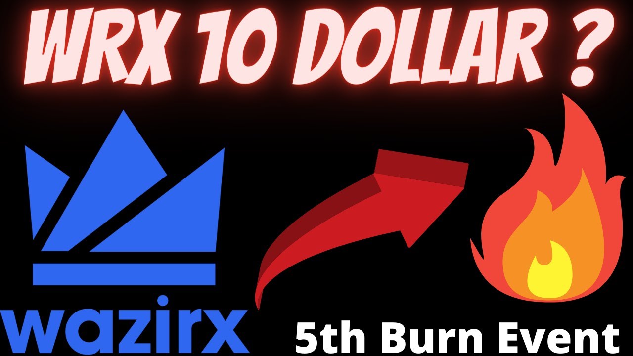 Wrx coin price Prediction | Wrx 10 Dollar ? | Wazirx Burn Event July ...