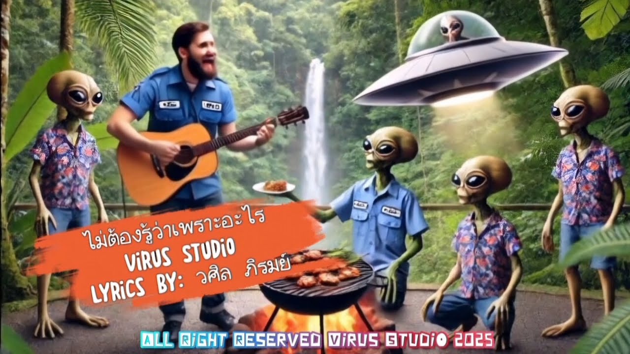 ไม่ต้องรู้ว่าเพราะอะไร (คาราโอเกะ) By: Virus Studio [KARAOKE] - YouTube