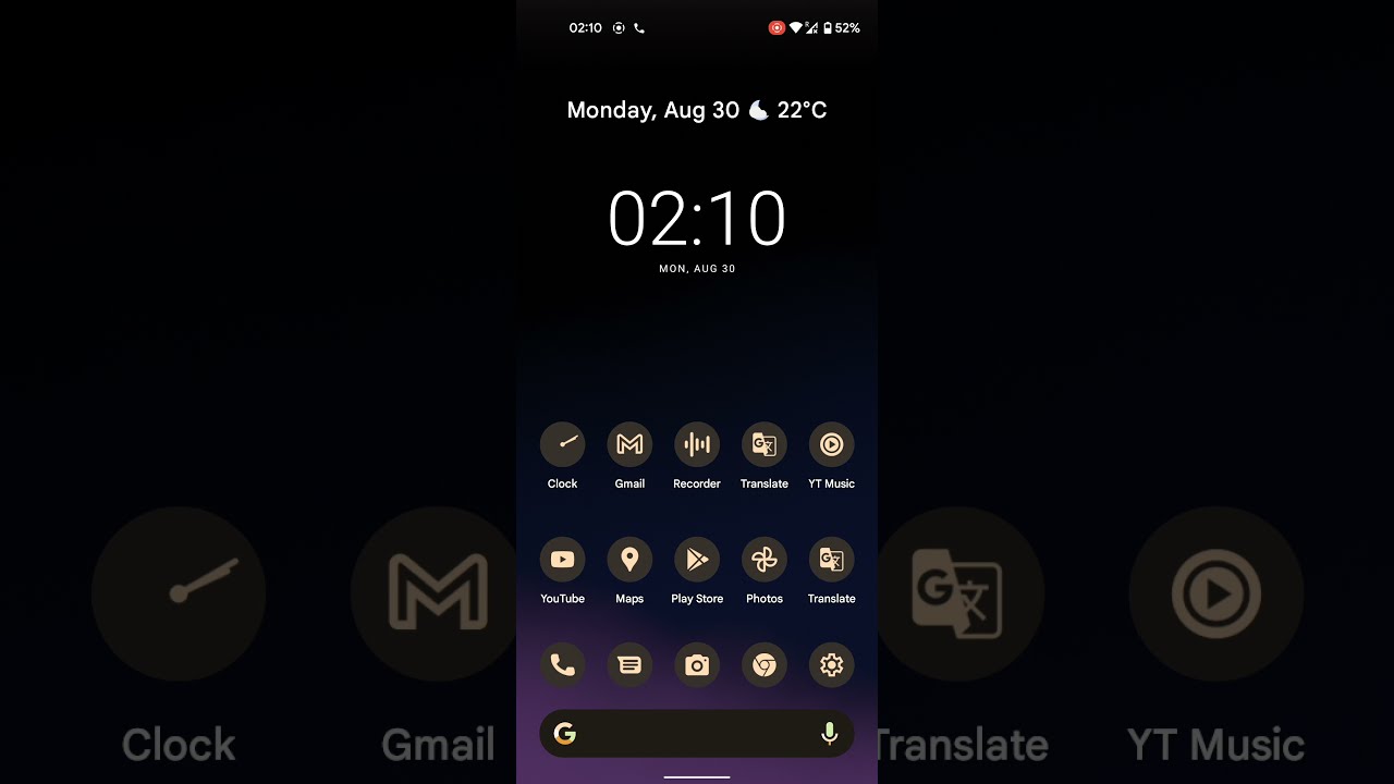 Stock Android 12 WhatsApp Incoming Call + Outgoing Voice Call Screen ...