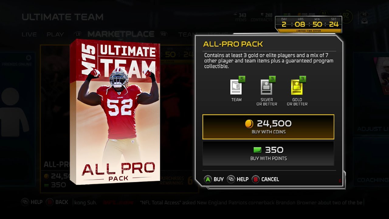 All-Pro Packs & 15 Pro Pack Bundle Opening!!! - YouTube