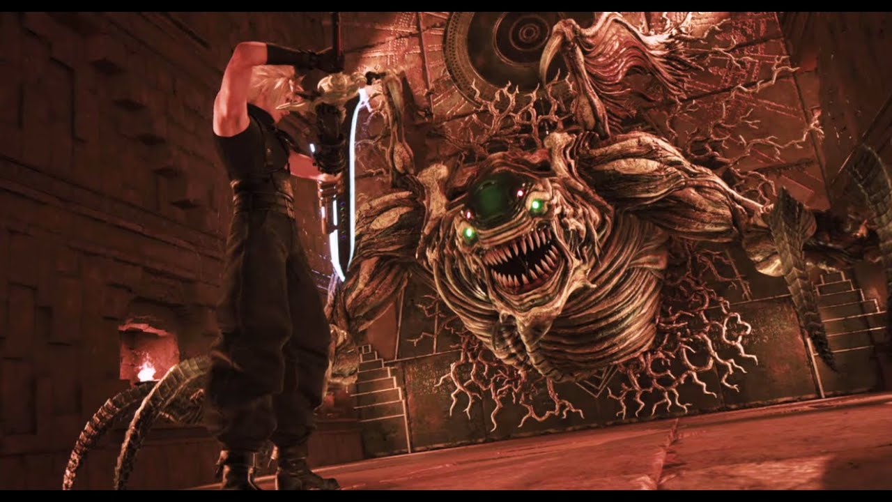 FINAL FANTASY VII Rebirth walkthrough 50 (Demon Gate boss fight) - YouTube