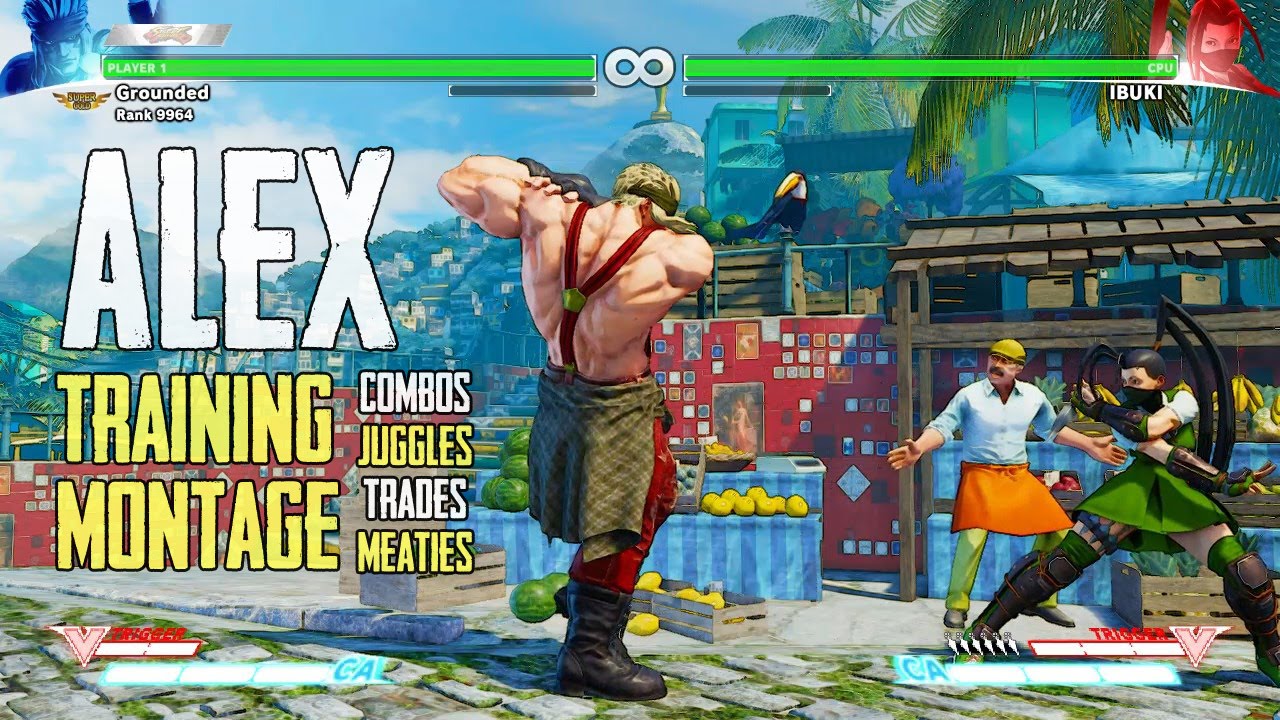 Alex: Training Montage [SFV] - YouTube