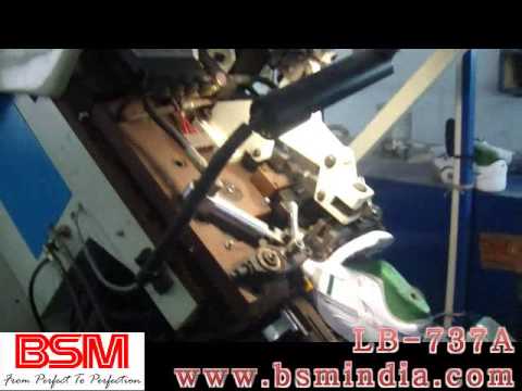 Toe Lasting Machine | Forepart Lasting Machine | 9 Pincer Hydraulic Toe ...