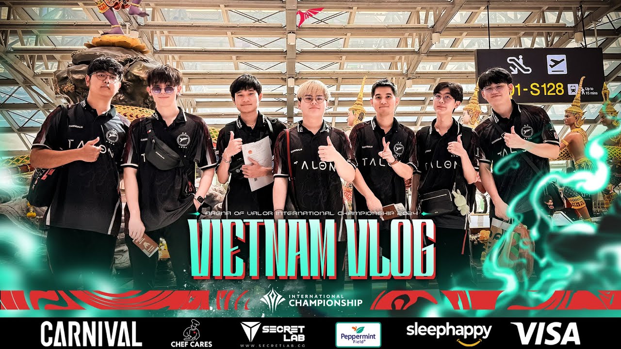 Talon RoV อยู่เวียดนามมา 1 อาทิตย์ทำอะไรบ้าง |AIC 2024 VLOG EP.1 - YouTube