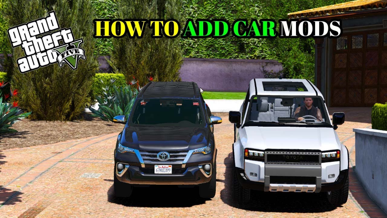 HOW TO ADD CARS MOD | GTA 5 MODS | ANY CAR YOU WANT " PRADO " 2024 " ADDING GTA 5 CARS MOD ...