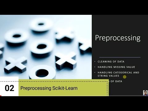 Machine Learning: Python Preprocessing using sklearn updated packages ...