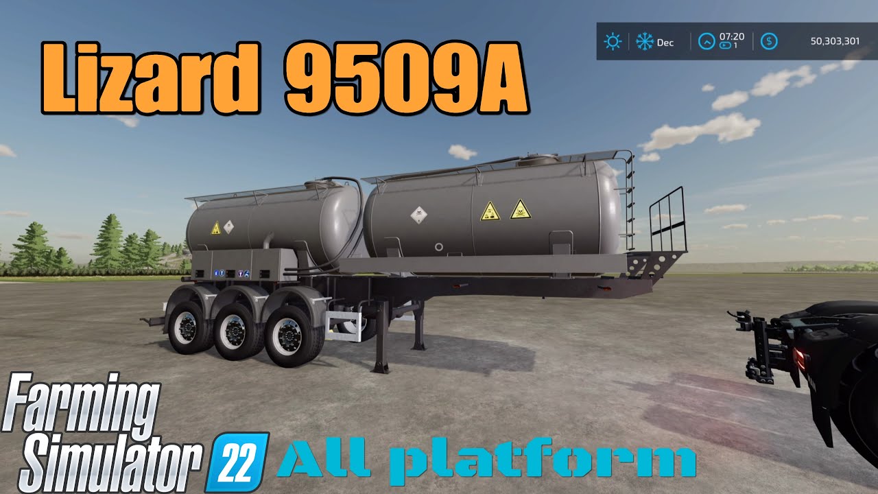 Lizard 9509A / Mod for all platforms on FS22 - YouTube