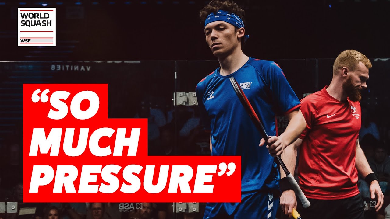 WSF Men's World Team Squash Championship - France v Wales - QF ...