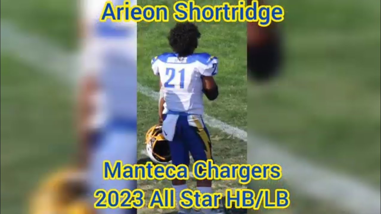 Arieon Shortridge 2023 Manteca Chargers Highlights - YouTube