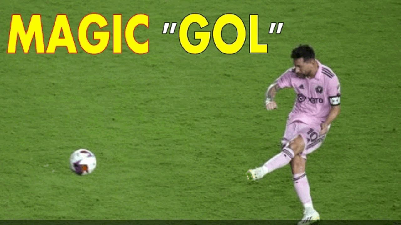 LIONEL MESSI Gol Magic Inter Miami Terbaru - YouTube