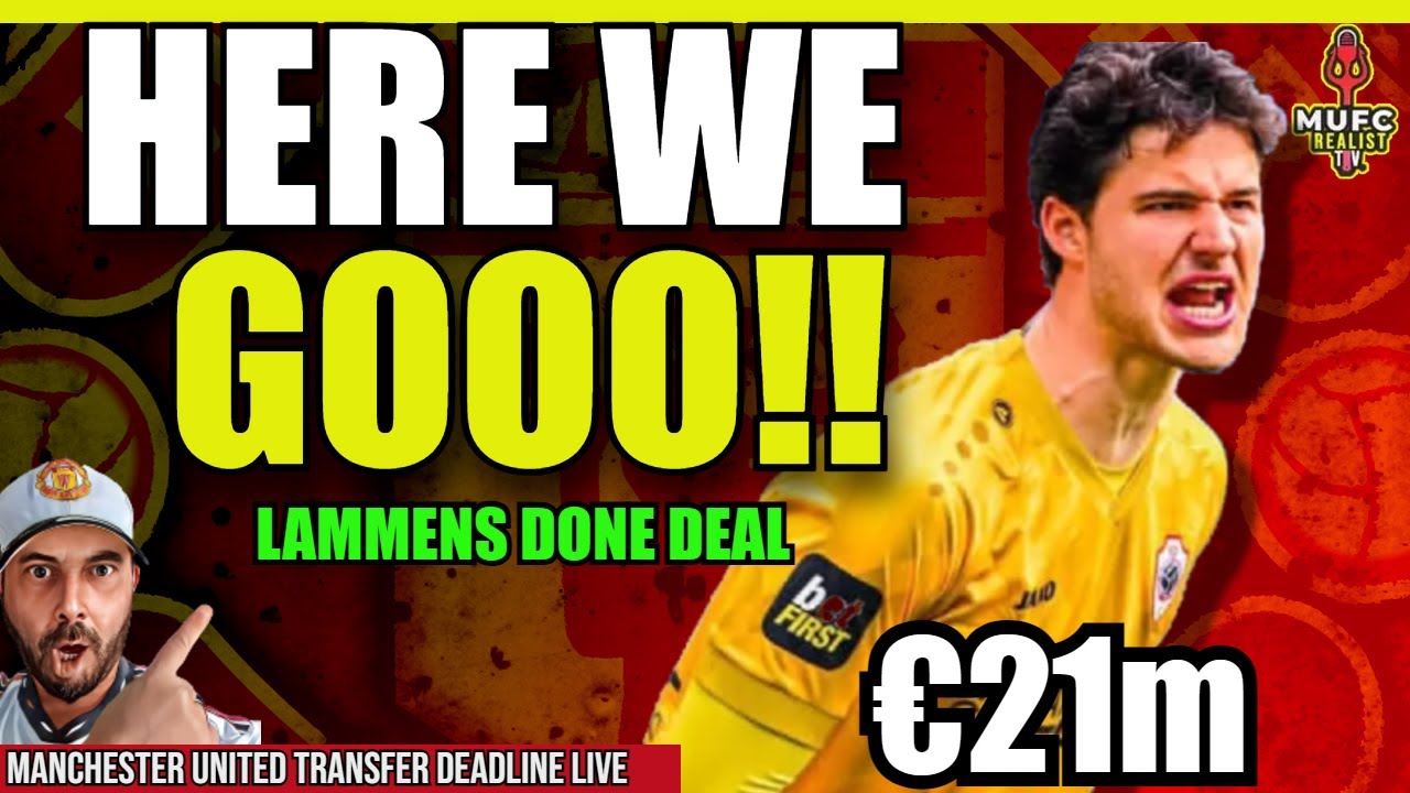 🚨 BREAKING: Senne Lammens to Manchester United — HERE WE GO! 🔴🧤 - YouTube