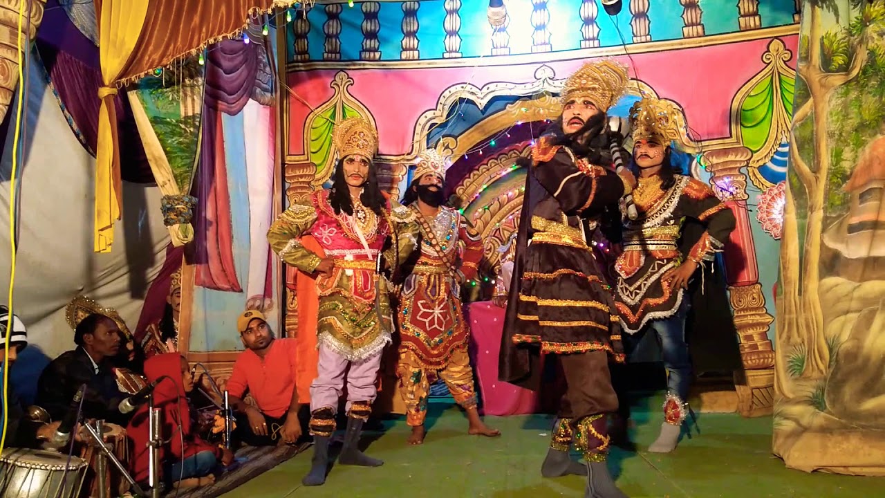 Abhimanyu versus jayadrath Vadh drama sejgaon Tola part 2 - YouTube