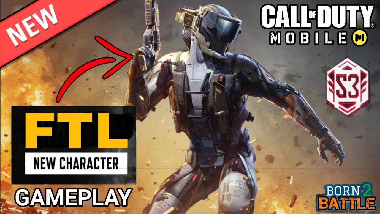 Call Of Duty | *NEW* FTL Character | Gameplay Season 3 Battle Pass ...