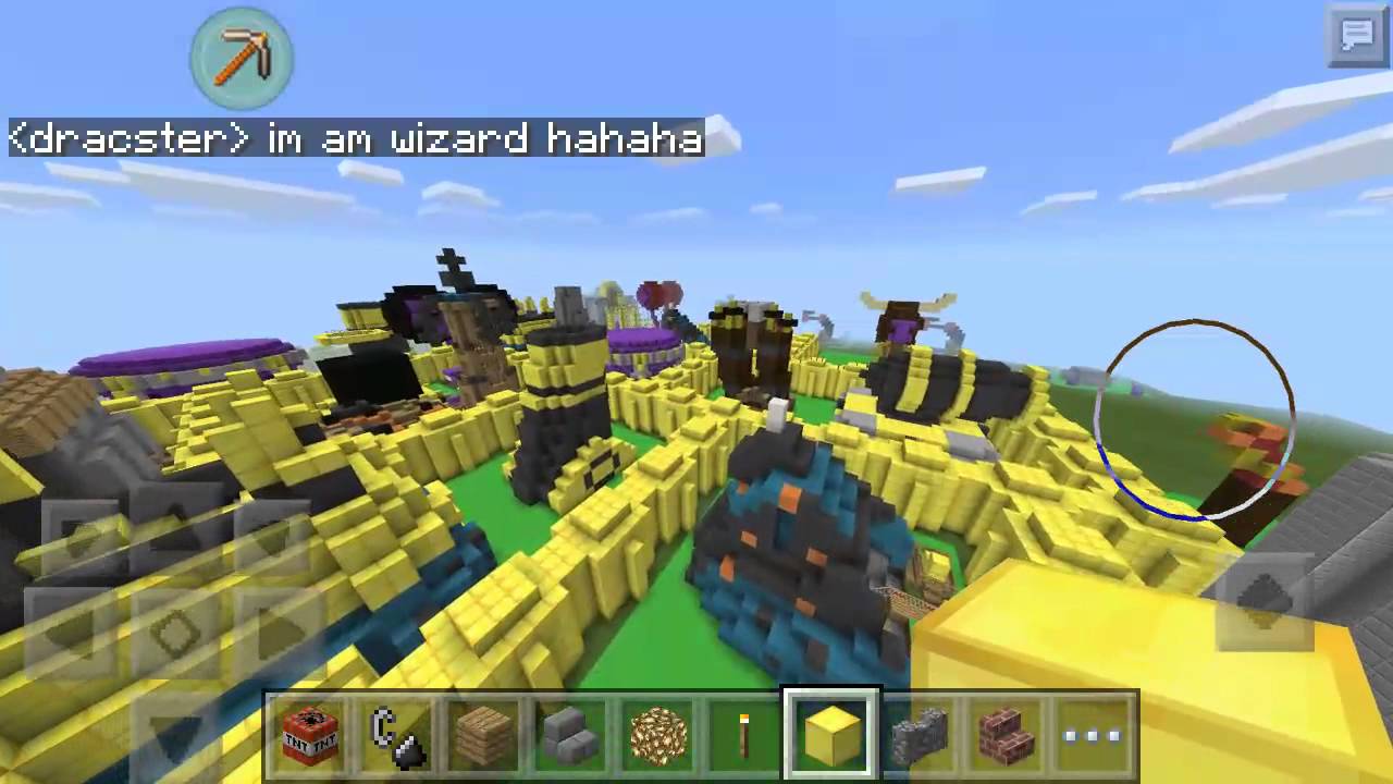 Minecraft map in coc - YouTube