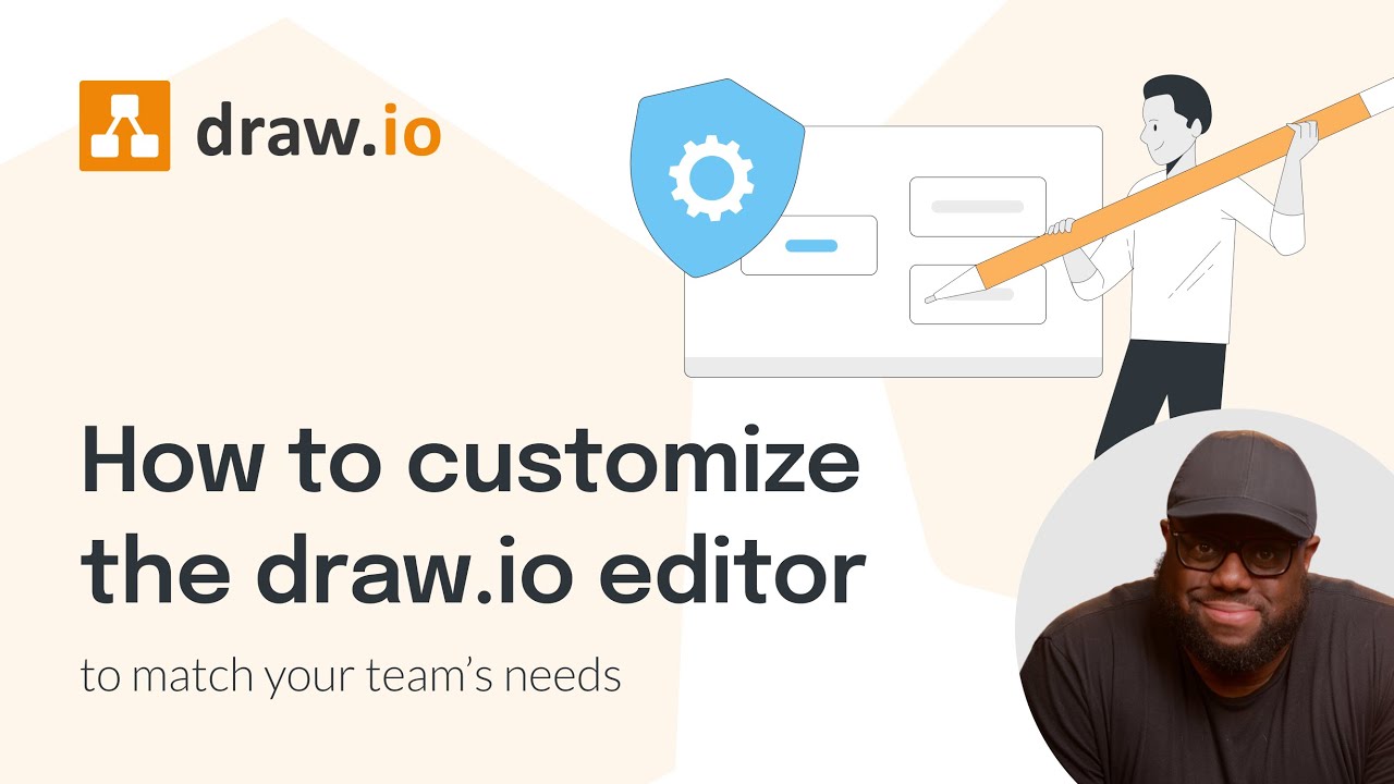 How to customize the draw.io editor to match your team's needs - YouTube