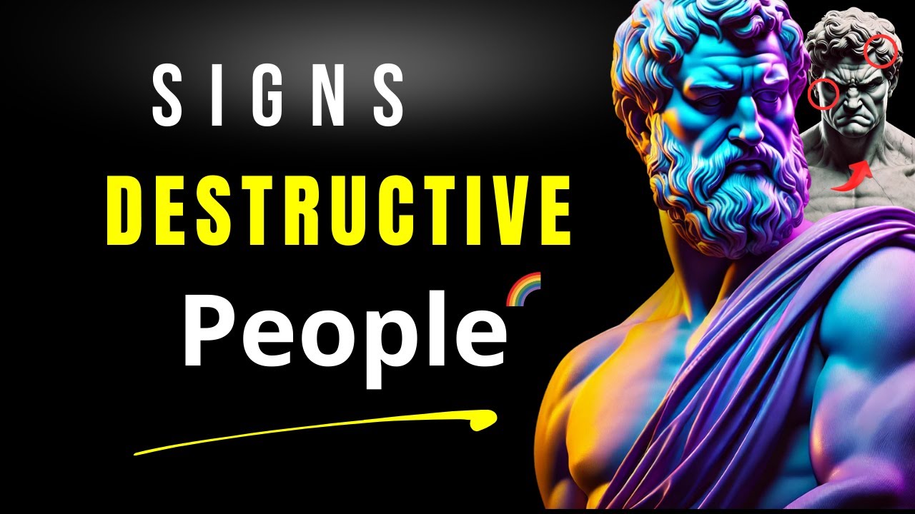 SIGNS OF DESTRUCTIVE PEOPLE | STOIC - YouTube