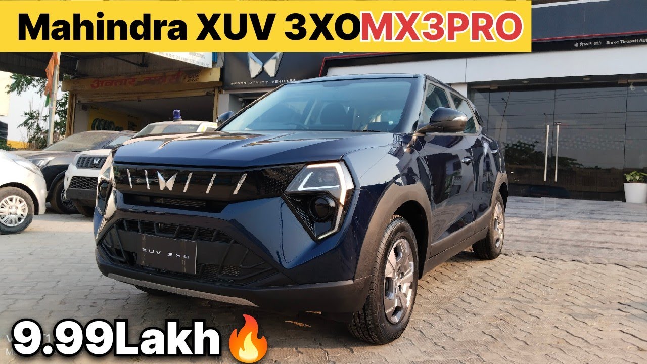 Mahindra XUV 3XO MX3 PRO Detail Review |XUV3XO MX3PRO Facelift Detail ...