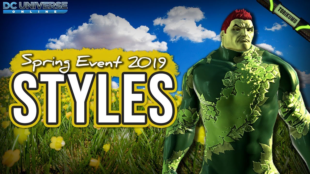 DCUO Spring Event 2019: Botanical Style and Rainbow Butterfly Wings ...