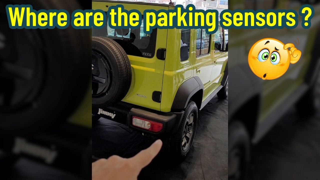Jimny without parking sensors ?? - YouTube
