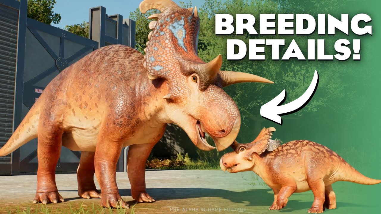 BREEDING & NESTS Explained! | Jurassic World Evolution 3 News - YouTube
