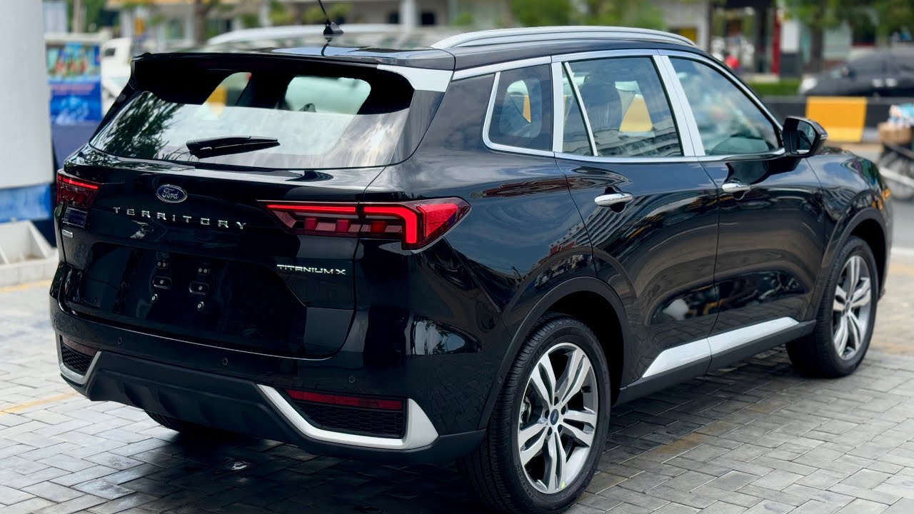 2025 Ford Territory Titanium SUV : Black Color | Review Interior And ...