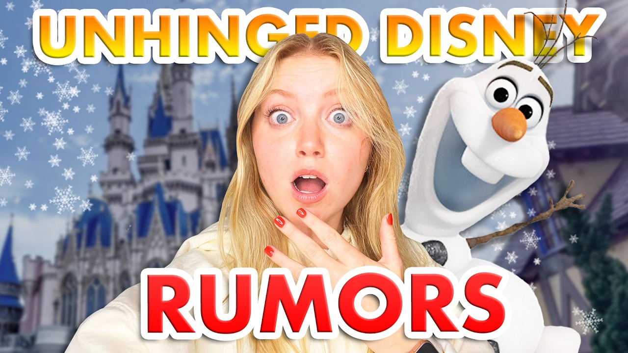 The Most Unhinged Disney World Rumors - YouTube