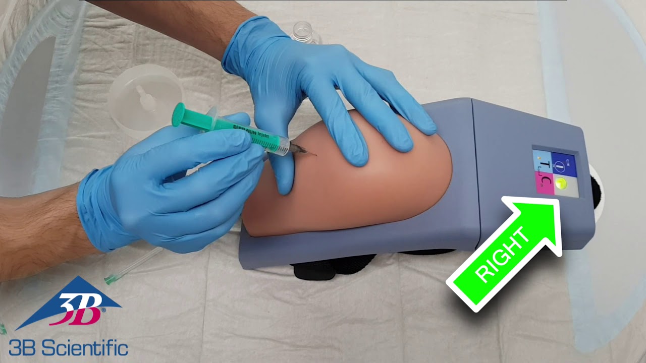 Intramuscular Injection Simulator - Upper Arm - YouTube