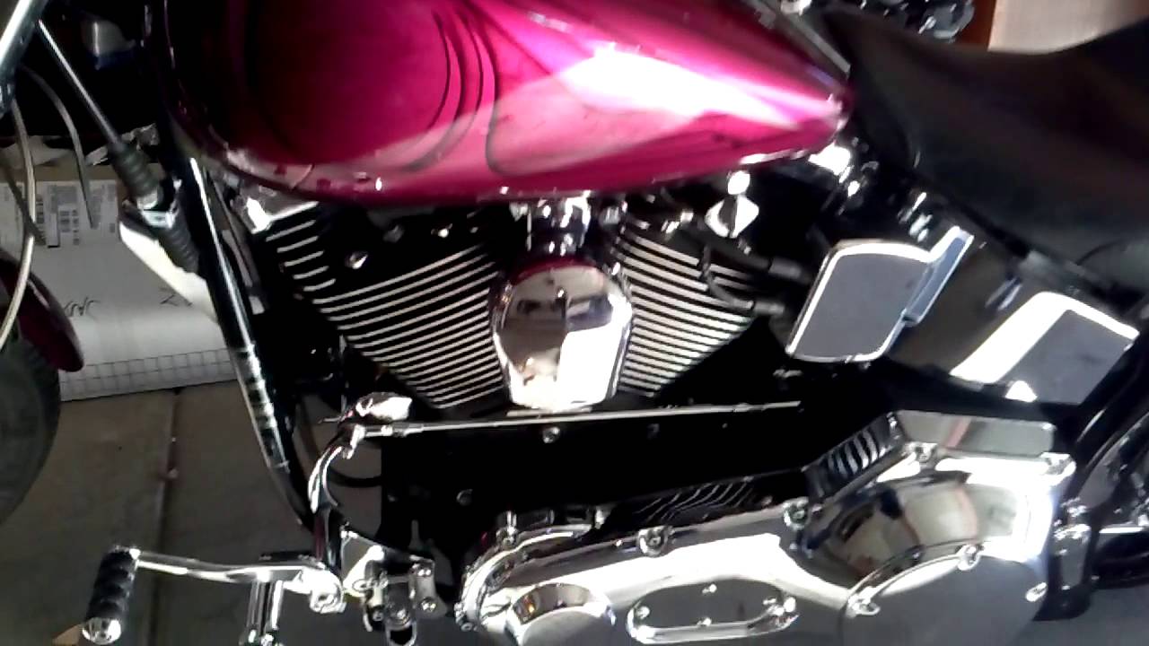 98 HARLEY SOFTAIL CUSTOM - YouTube