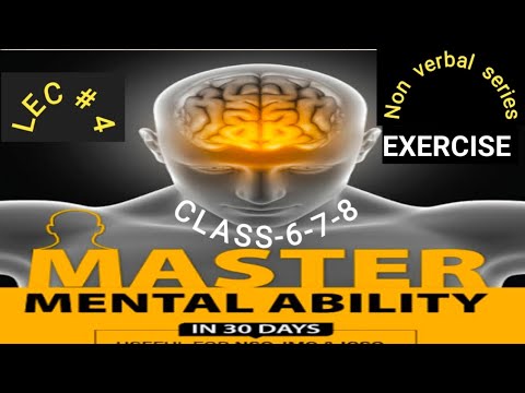 NON VERBAL SERIES(EXERCISE)/ LOGICAL REASONING / CLASS-6-7-8 / OLYMPIAD ...