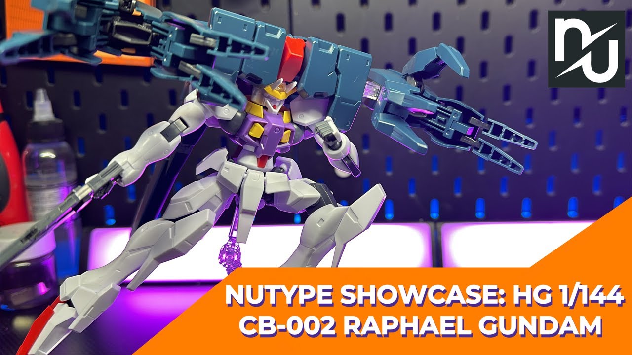 NuType Showcase: HG 1/144 CB-002 Raphael Gundam - YouTube