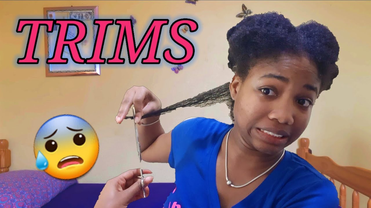 An Easy Effective Way to TRIM Split Ends and Single Strand Knots on ...