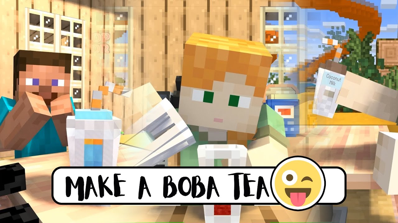 😋How To Make Boba Tea In Minecraft🥤🧊｜🎮 Ender's Game - YouTube