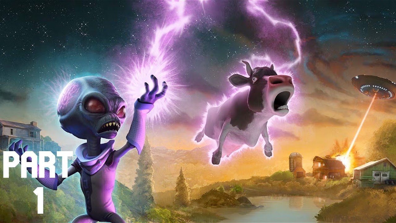 DESTROY ALL HUMANS REMAKE Walkthrough Gameplay Part 1 - YouTube