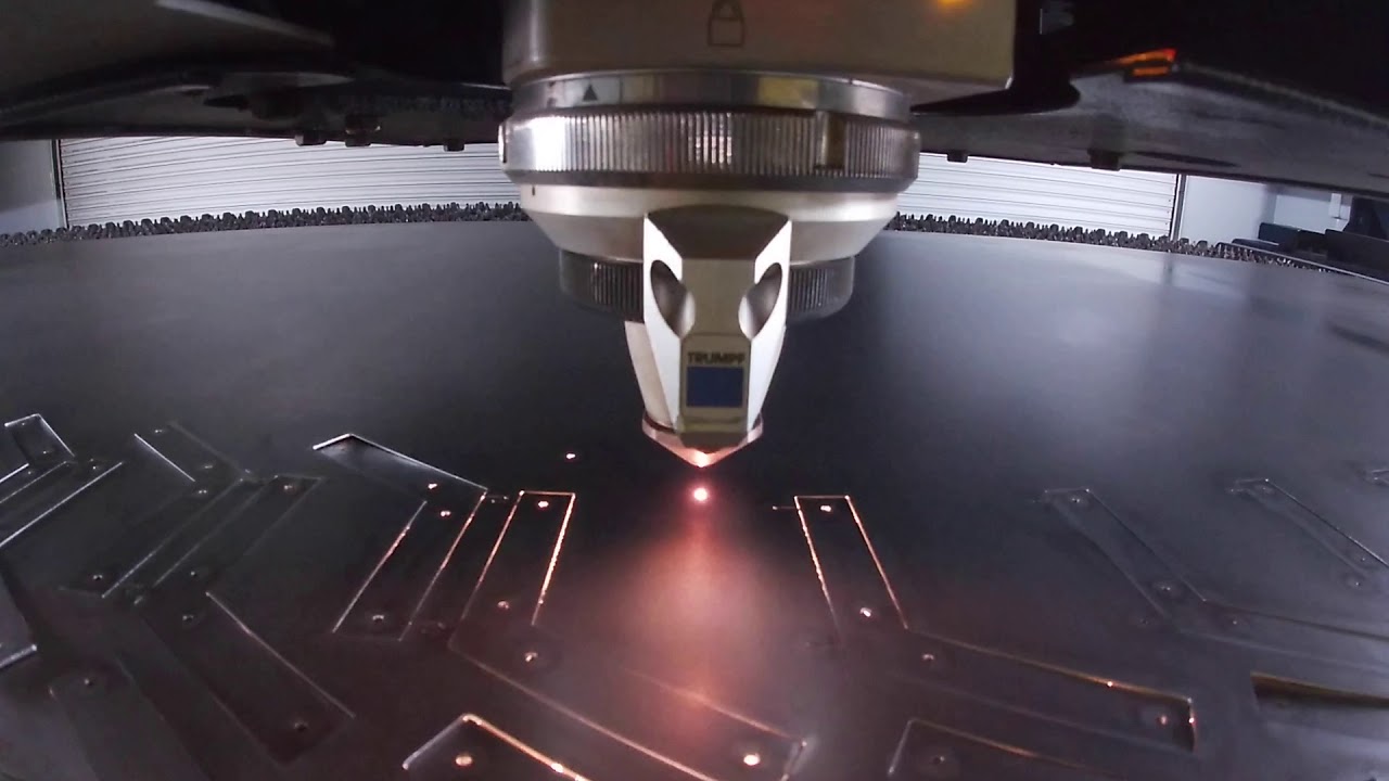 Laser Cutting Shelf Brackets | OSH Cut Laser - YouTube