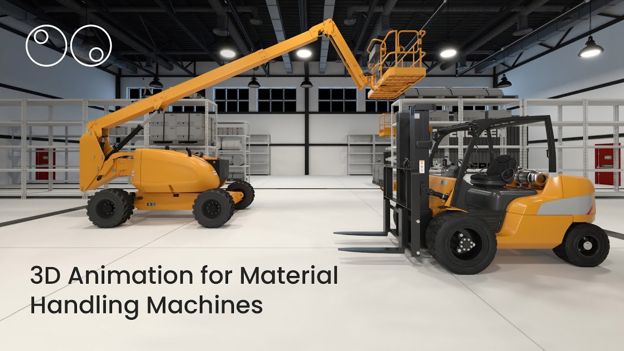 3D Animation for Material Handling Machines | Dandify Design Studio ...