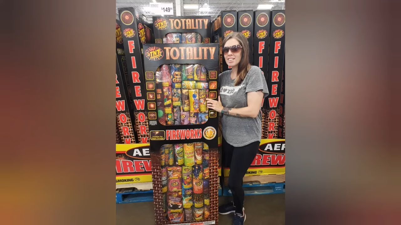 TNT TOTALITY fireworks assortment from Sam's club. I think I turned my ...