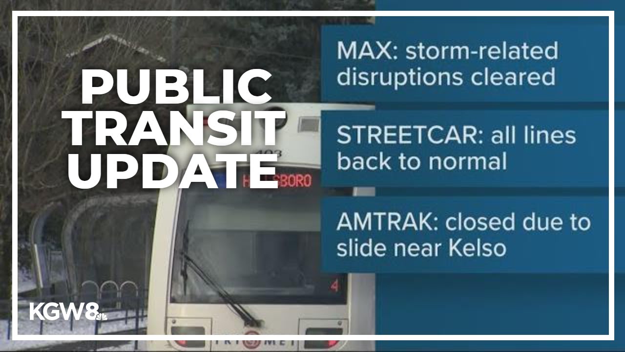 Progress in local transit operations since storm disruptions - YouTube