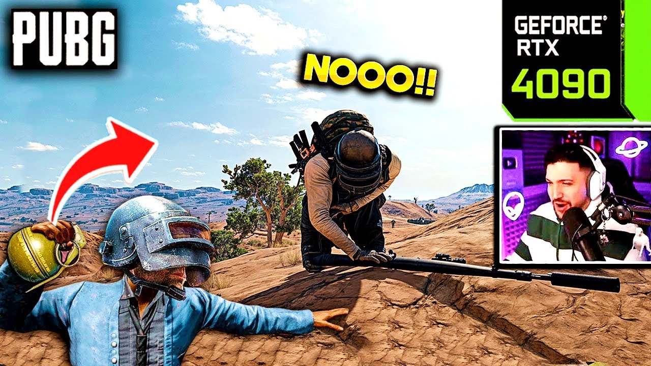 PUBG pero hago jugada avanzada con granadas - RTX 4090 24gb ( GRAFICOS ...