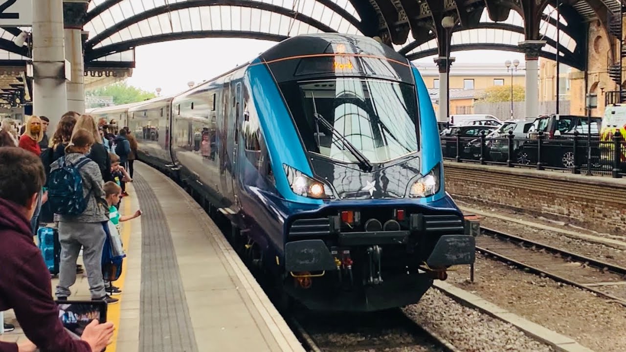 Transpennine Express MK5 12807 Arriving At York From Scarborough - YouTube