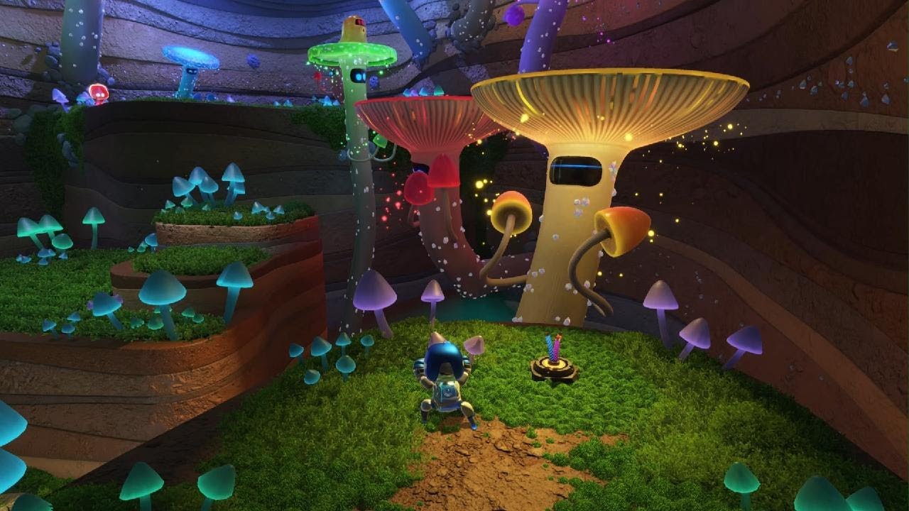 Dancing Mushrooms Astrobot - YouTube