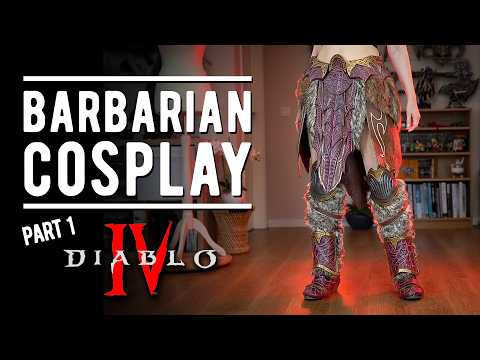 Building a new Diablo IV Barbarian Cosplay / Part 1