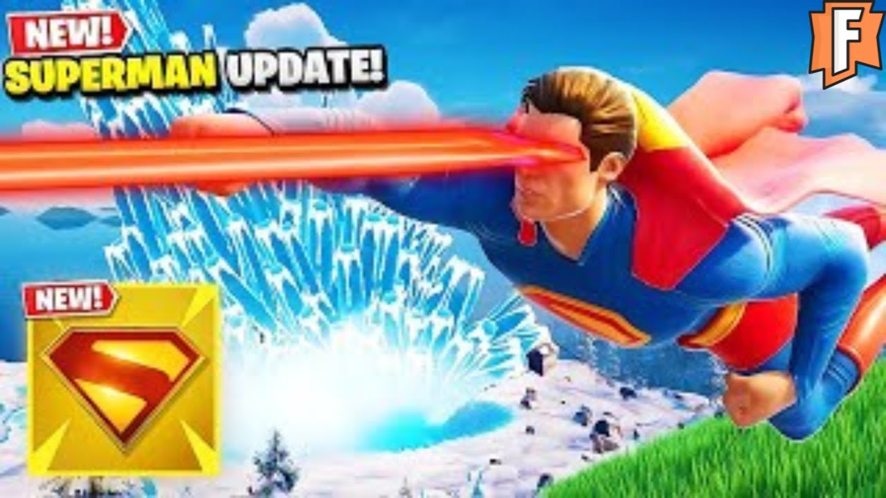 Fortnite’s *NEW* Superman MYTHIC! (Update) - YouTube