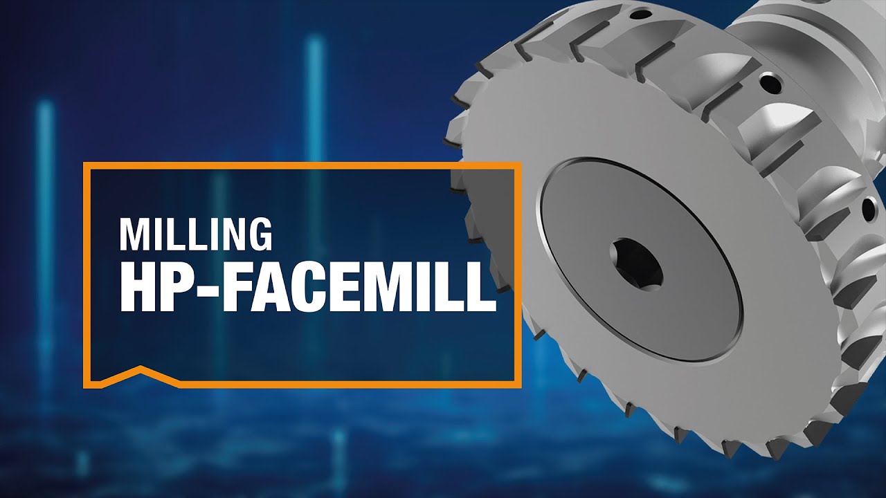 HP-FaceMill | Milling | Fräsen | MAPAL Dr. Kress KG - YouTube